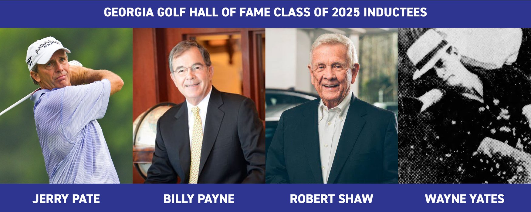 GSGA Announces Georgia Golf Hall of Fame Class of 2025