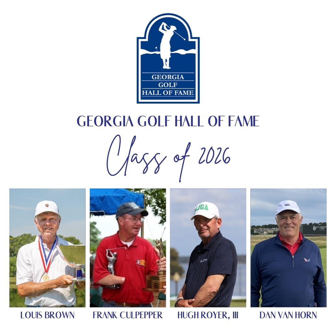 GSGA Announces Georgia Golf Hall of Fame Class of 2026!