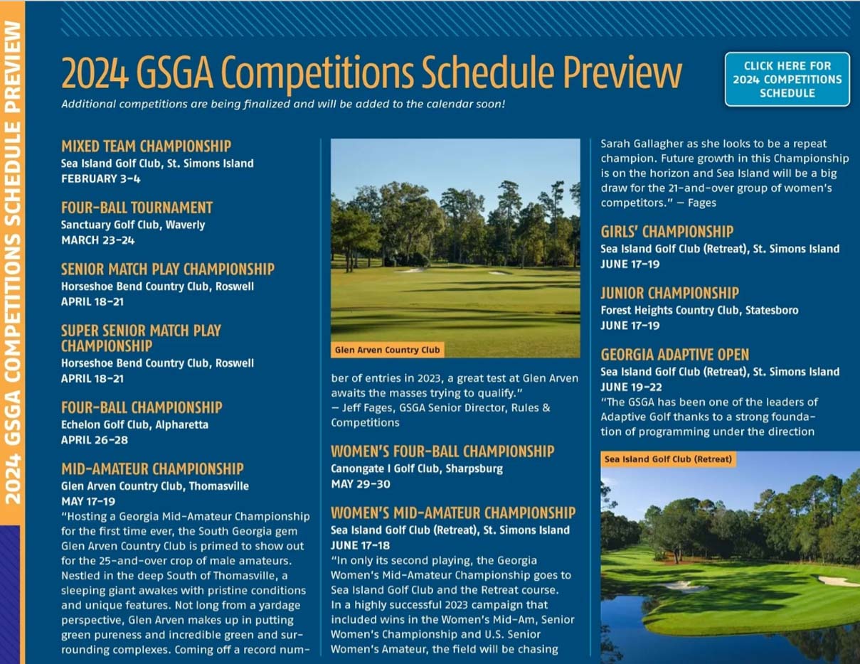 Golf Georgia PLUS | GSGA Membership Perks & Benefits